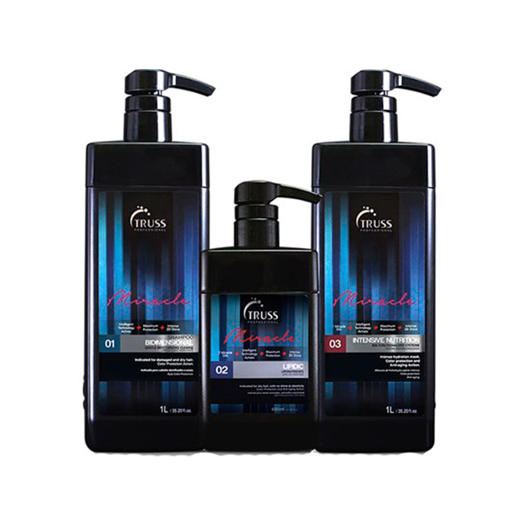 TRUSS Kit Tratamiento Fast Repair Miracle 3 Pasos – Truss MX